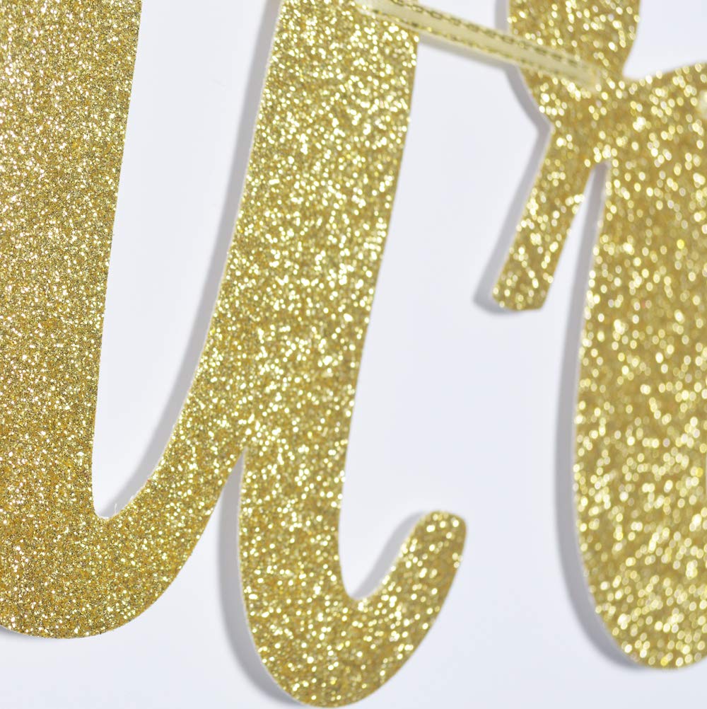 Future Doctor Glitter Gold Banner, Medical Student Banner, Doctor Graduation Party Decorations(Gold)