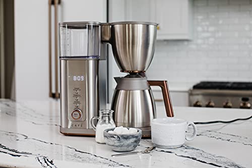 Café Specialty Drip Coffee Maker | 10-Cup Insulated Thermal Carafe | WiFi Enabled Voice-to-Brew Technology | Smart Home Kitchen Essentials | SCA Certified, Barista-Quality Brew | Stainless Steel