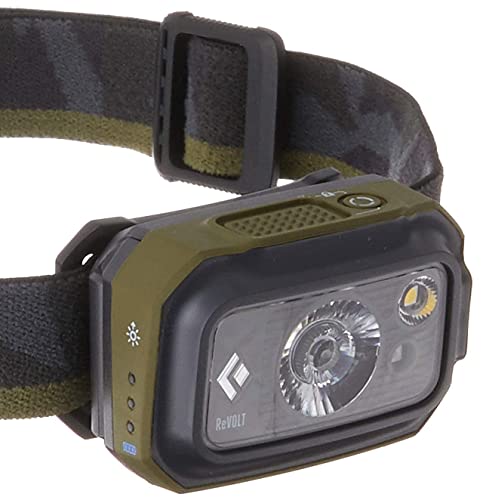 Black Diamond Unisex's Revolt 350 HEADLAMP, Dark Olive, All