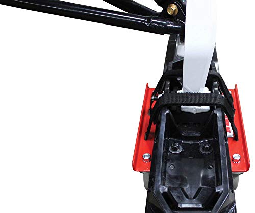 Extreme Max 5800.0228 V-Slides Snowmobile Dolly System - Steel, Red