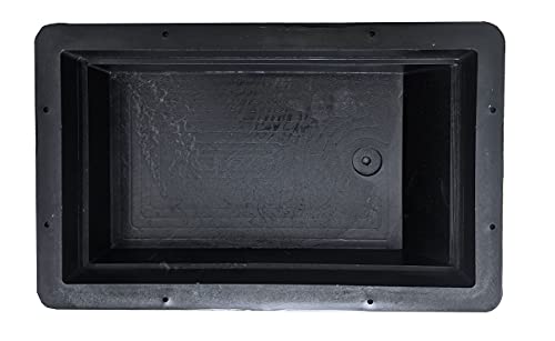 bullke (USA MADE) Easy Boat Trolling Motor Foot Pedal Control Tray Recessed Pan Universal design fits most has predrilled mounting holes is heavy duty and UV protected Strongest and most Durable.