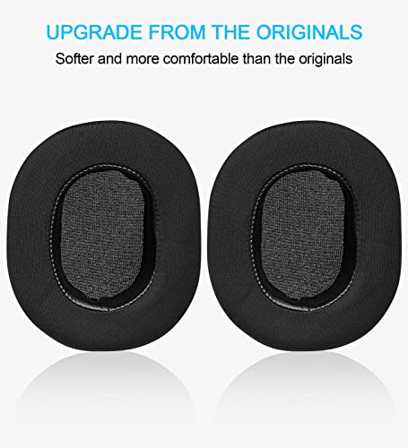 M50X Earpads, Upgrade ATH-M50X Ear Pads, Cooling Gel Ear Cushions Replacement for Audio Technica ATH-M50X/M40X, HyperX Cloud 2/Cloud Alpha, SteelSeries Arctis 7/Arctis Pro, MDR-7506/MDR-V6 Headphones
