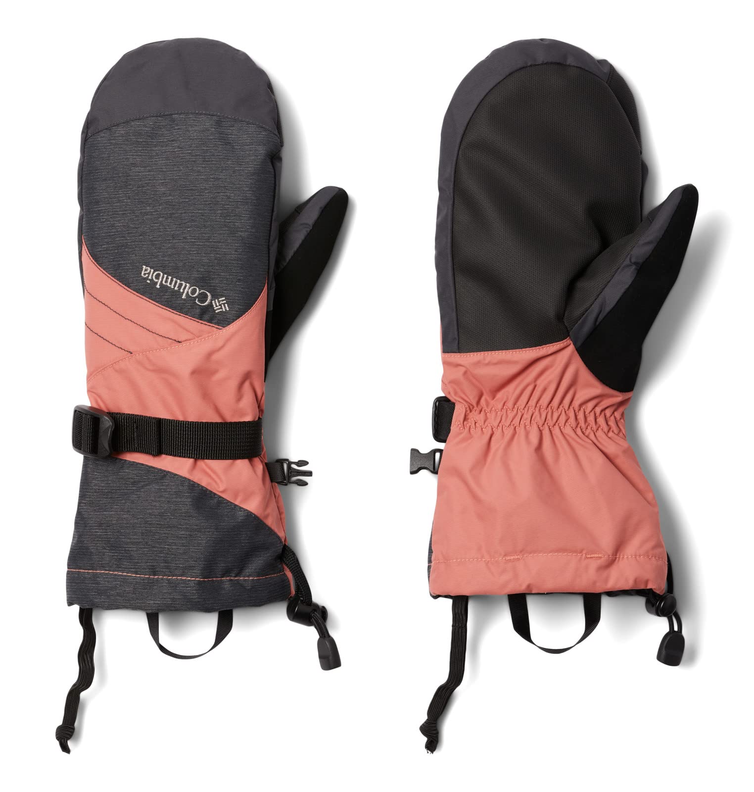 Columbia Women's Bugaboo II Mitten, Dark Coral/Shark, Medium