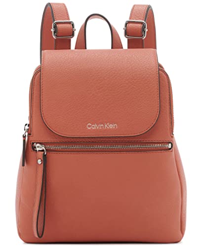 Calvin Klein Reyna Novelty Key Item Flap Backpack, Aragon