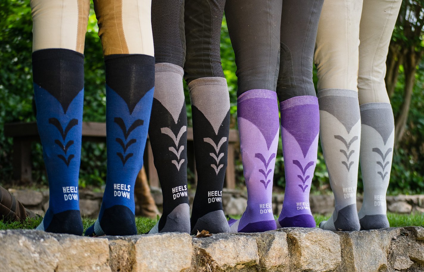 C4 Technical Riding Socks Purple