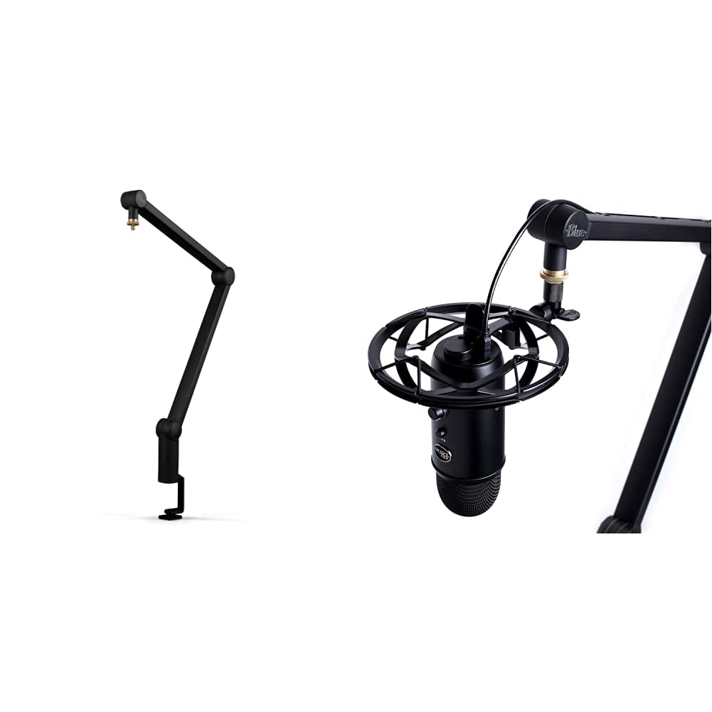 Blue Microphones Yeti Pro with Radius III Shockmount and Compass Boom Arm