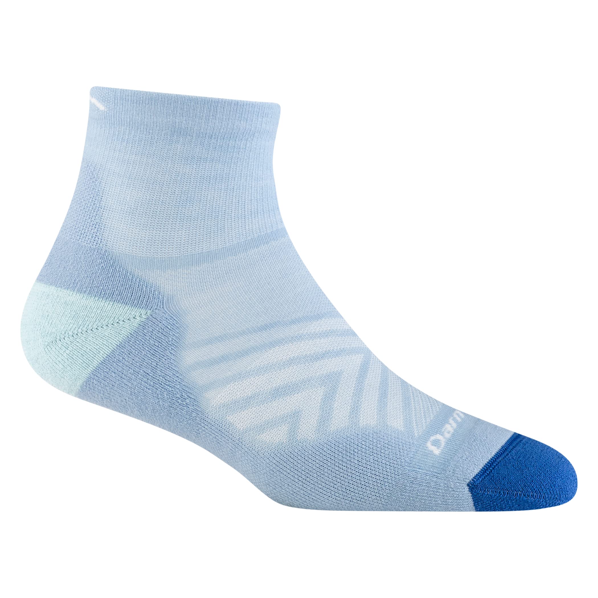 Darn Tough Vermont Run 1/4 Ultra-Lightweight with Cushion SKY