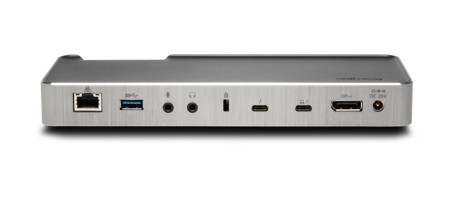 Kensington SD5200T Thunderbolt 3 Docking Station - 85W PD - Dual Monitor 4k for Mac and PC (K38300NA)
