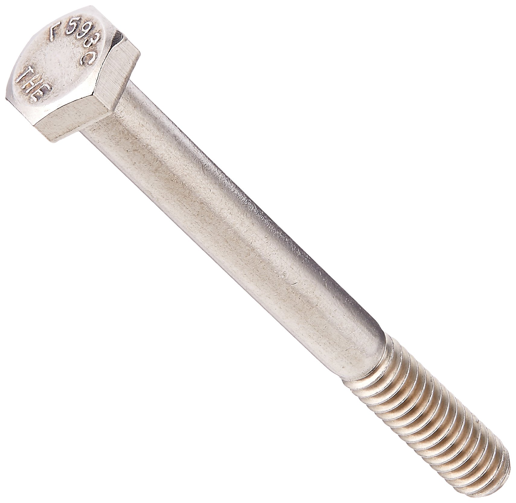 The Hillman Group 831522 1/4-20 x 2-1/2-Inch Stainless Steel Hex Cap Screw, 50-Pack