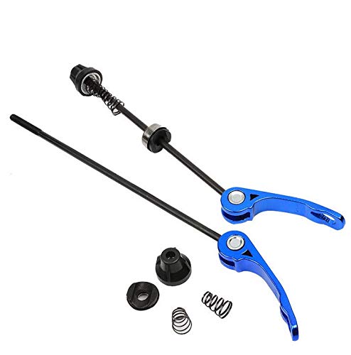 Free-fly MTB Quick Release Bicycle Skewer Set - Front and Rear Mountain Bike Quick Release Skewers - Multiple Color Options (Red)