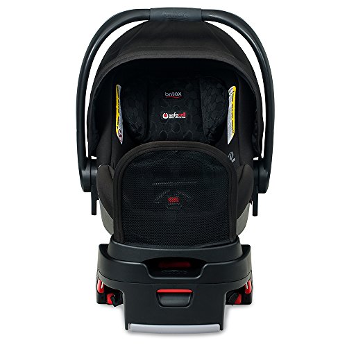 BRITAX B-Safe Endeavours Infant Car Seat - Rear Facing | 4 to 35 Pounds - Reclinable Base, 3 Layer Impact Protection, Circa