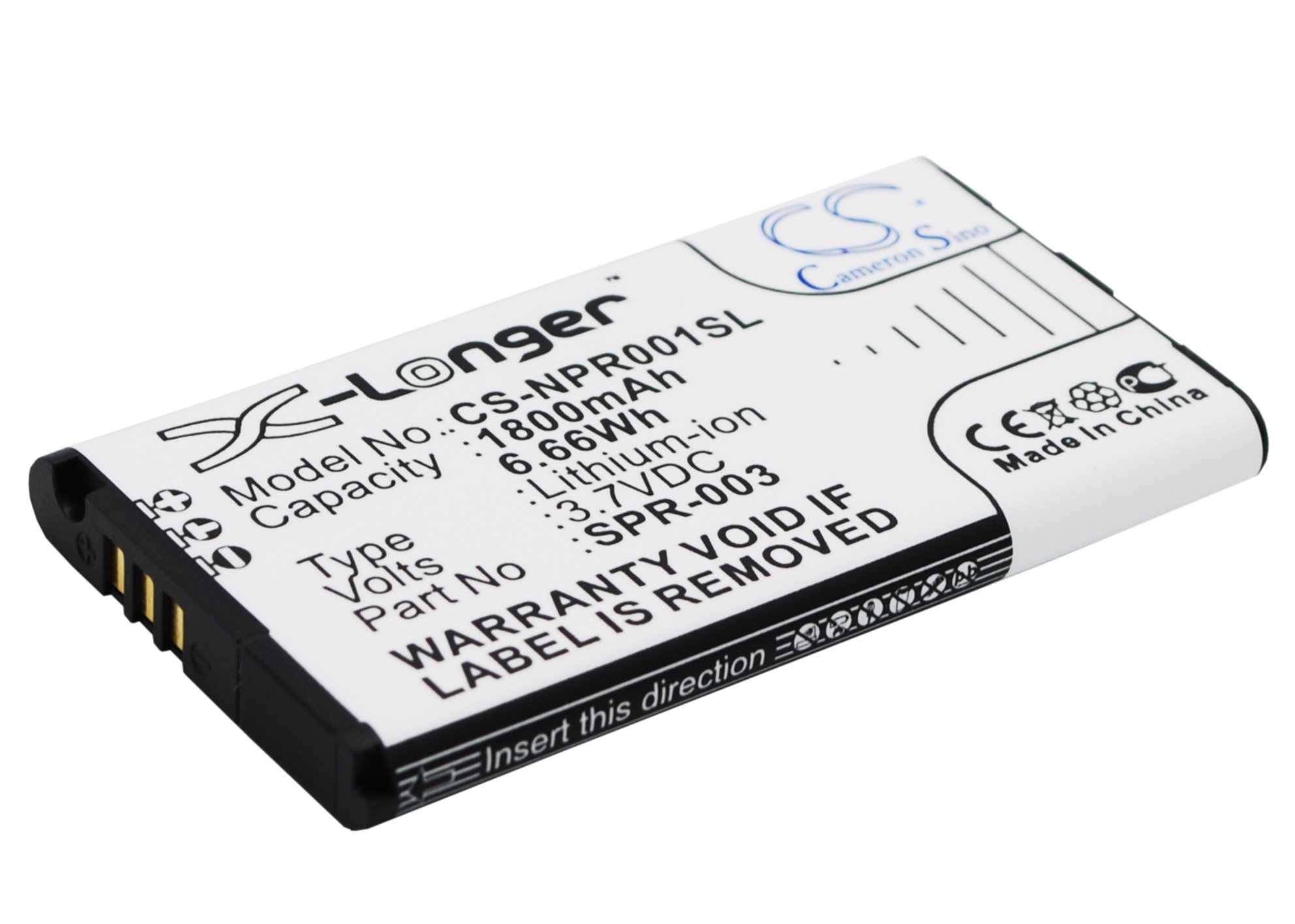 Cameron Sino 1800mAh / 6.66Wh Replacement Battery for Nintendo 3DSLL, DS XL 2015, New 3DSLL, SPR-001, SPR-003, SPR-A-BPAA-CO