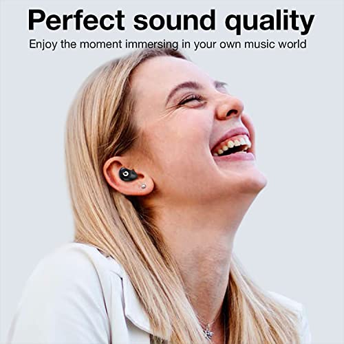 Hikapa X9 Wireless Earbuds Bluetooth 5.3 Headphones Waterproof Stereo Earphones in Ear Touch Control with Microphone Headset with Deep Bass for Sport, Gaming and Running(Blue)