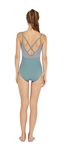 Camisole Leotard For Womens And Girls Ballet And Gymnastics Pinch Front And V Back Cotton-Like Soft