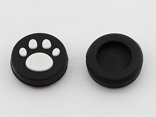 Silicone Joystick Caps Thumb Stick Analog Grip Cover Case Cap for PS Vita PSV 2000 PSV 1000 Controller (White)