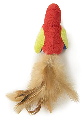 Petlinks Parrot Tweet Electronic Sound Cat Toy, Catnip Filled, Battery Powered - Randomly Selected Color, One Size