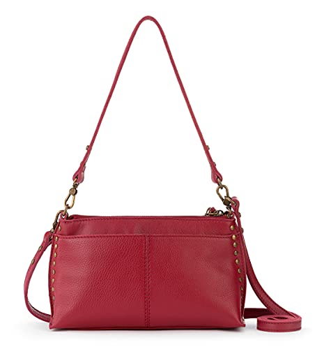 The Sak Silverlake Leather 3-in-1 Zip Crossbody, Crimson