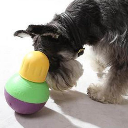 Starmark Treat Dispensing Bob-a-Lot Dog Toy, All Breed Sizes (Pack of 1)