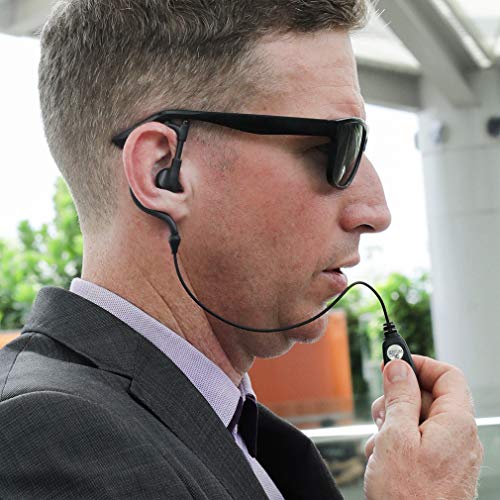 KS K-STORM CLP1010 Earpiece Surveillance Walkie Talkie Headset Compatible with Motorola CLP1060 On-Site Business Radios, Replace HKLN4436A HKLN4455 HKLN4487 HKLN4603 Headset