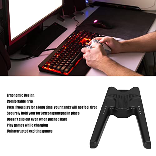Controller Holder Grip Type C V Shaped Charging Grip Efficient Ergonomic Design Secure Fixed for Left Right Game Handle