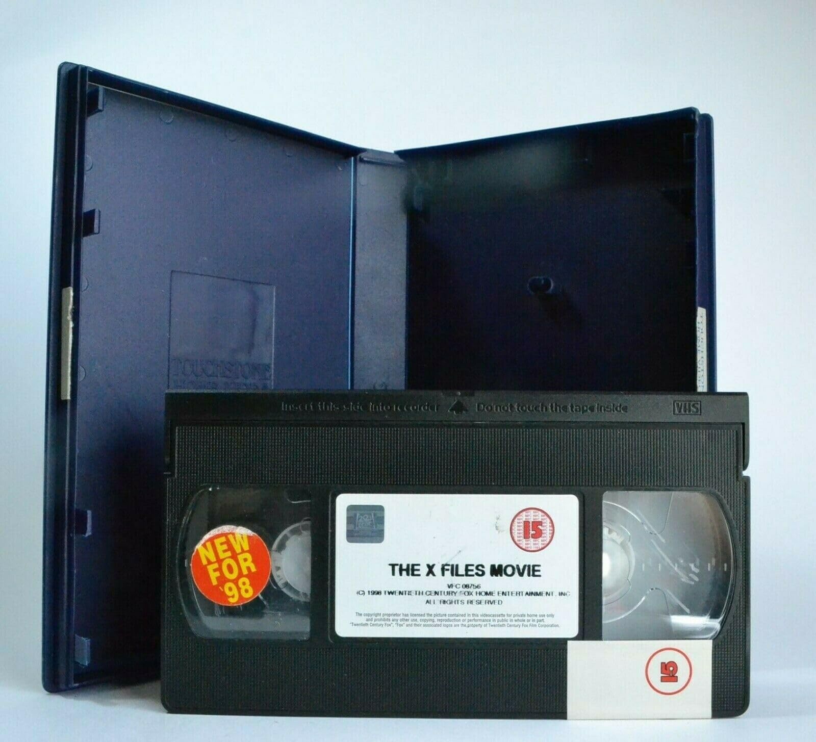 The X-Files Movie (1998): Sci-Fi Thriller - Large Box - David Duchovny - Pal VHS