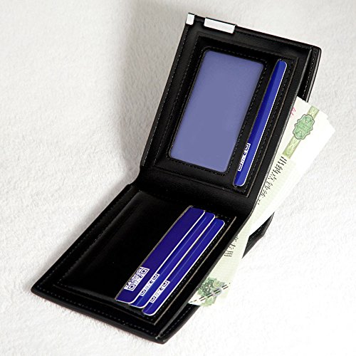 Business Leather Men Bifold Card Purse Wallet Holder Stylish Wallet Wallet Travel Passport Wallet