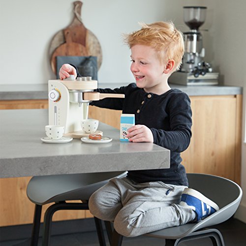 New Classic Toys 10705 Coffee Maker, Multicolor (White), 3 years to 9 years