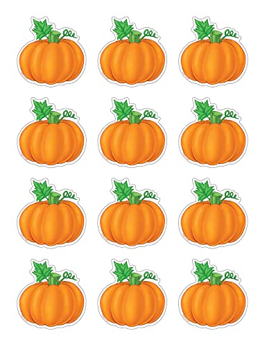 Teacher Created Resources Mini Accents, Pumpkins (5129),Orange