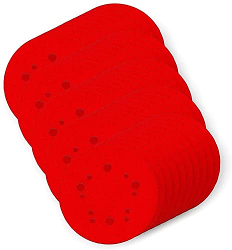 Diablo DCD050060H50G 5 in. 60-Grit Universal Hole Random Orbital Sanding Disc (50-Pack)