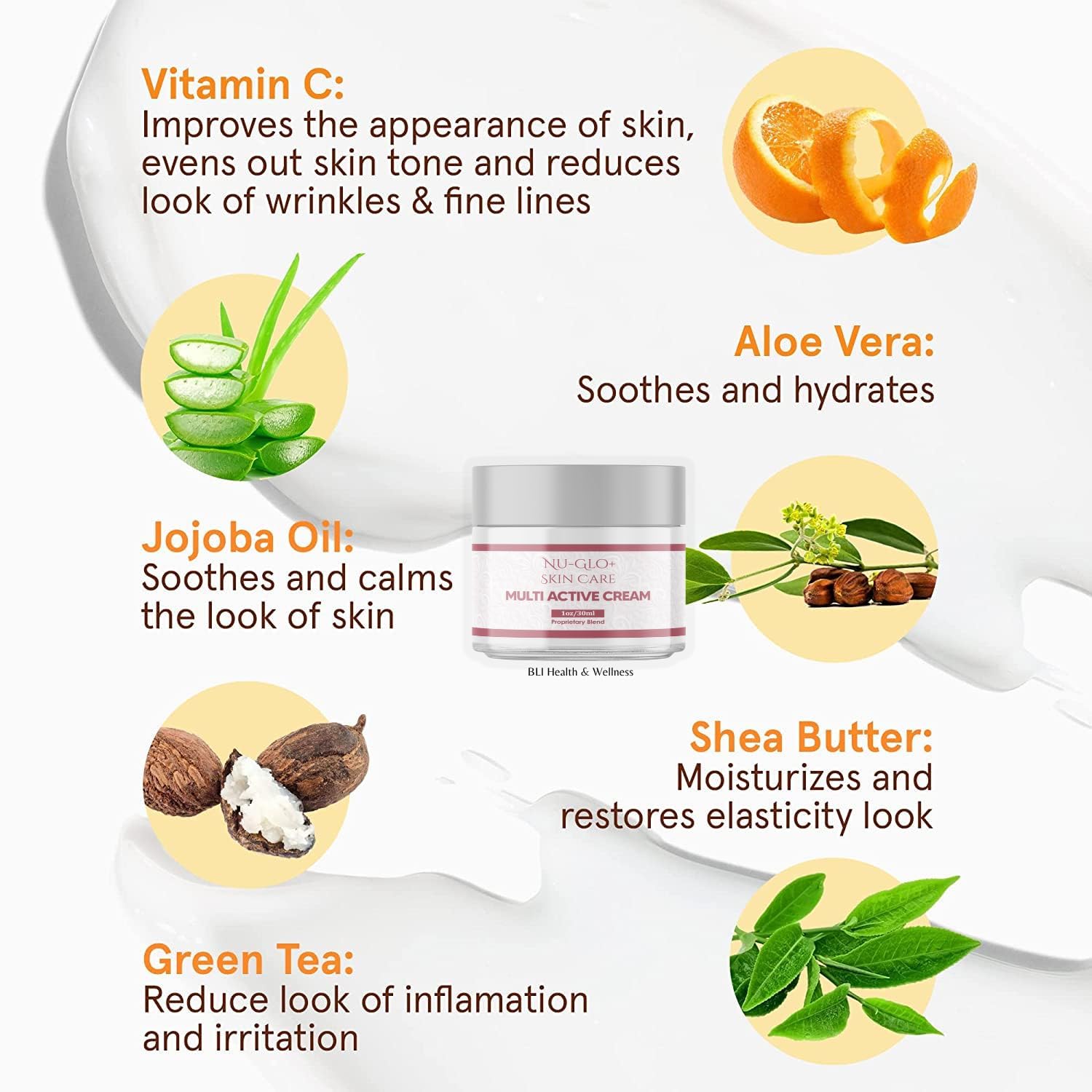 Nu-Glo Skin Cream - Nu GLo Multi Active Cream, Nu Glo, Nu-Glo, Nu-Glo Cream, Nuglo, Nuglo SkinCare