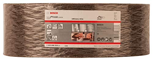 Bosch 2608608218 Fleece Role for Expert Finish, 10 M, 100 mm, Very Finely GP, Green, 100 x 10000 mm