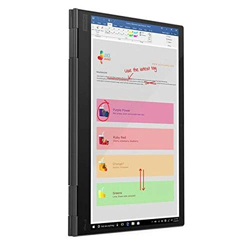 Lenovo ThinkPad X1 Yoga Laptop, 14.0" FHD (1920x1080) Touchscreen, Intel Core i7-10510U, 16GB RAM, 512GB SSD, Webcam, Windows 10 (Renewed)