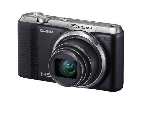 Casio High Speed Exilim Ex-ZR700 Digital Camera Black EX-ZR700BK - International Version (No Warranty)