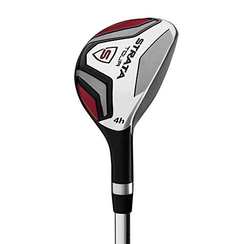 Callaway Golf Men's Strata Tour Complete Golf Set (16-Piece, Right Hand, Regular Flex), Red