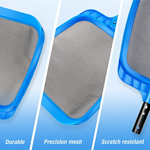 eazer Professional Pool Skimmer Net, Pool Cleaning Net, Skimmer Net for Pool Cleaning, Pool Net Skimmer for Above Ground Pool | Pool Nets for Cleaning |Swimming Pool Accessories(Pole Not Include)