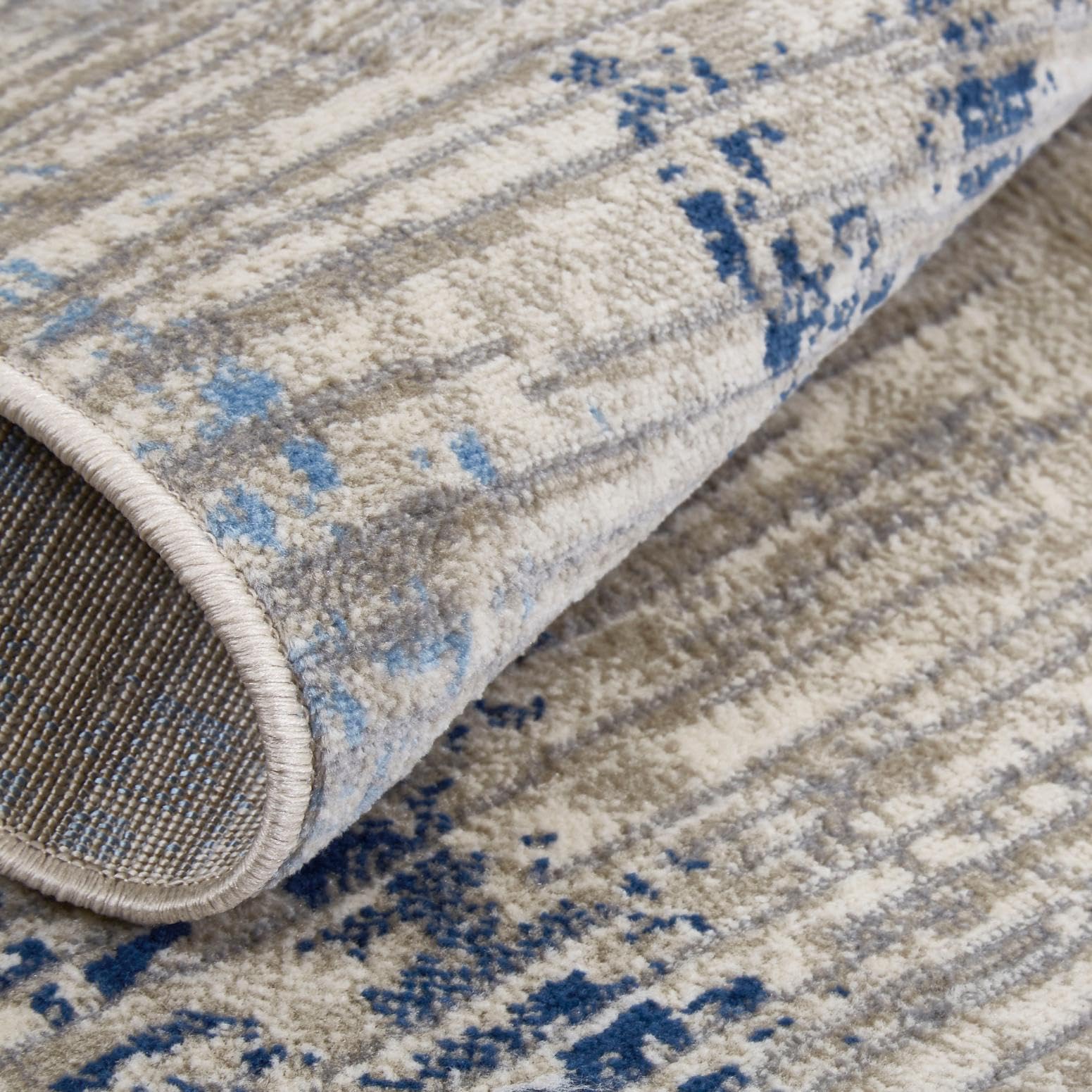Home Dynamix Melrose Lorenzo Area Rug, 4x5, Gray/Blue