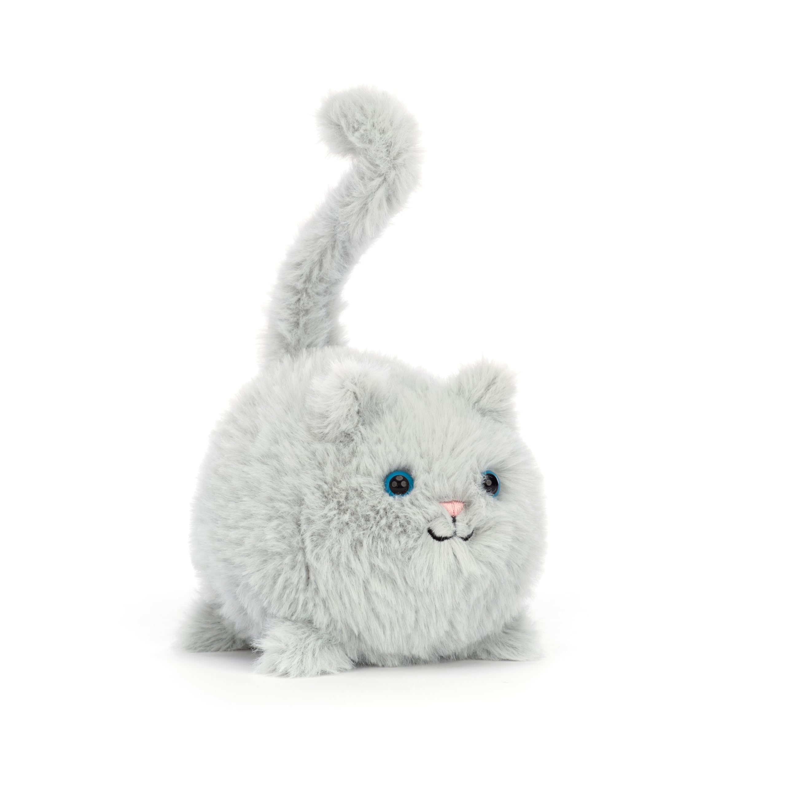 Jellycat Kitten Caboodle, Black Stuffed Animal, 4 inches | Cats and Kittens Plush Toy | Classic Children's Gift