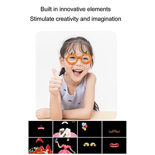 Camera, Recording Facial Recognition Digital 20MP Children Camera for Birthday Gifts (Blue)