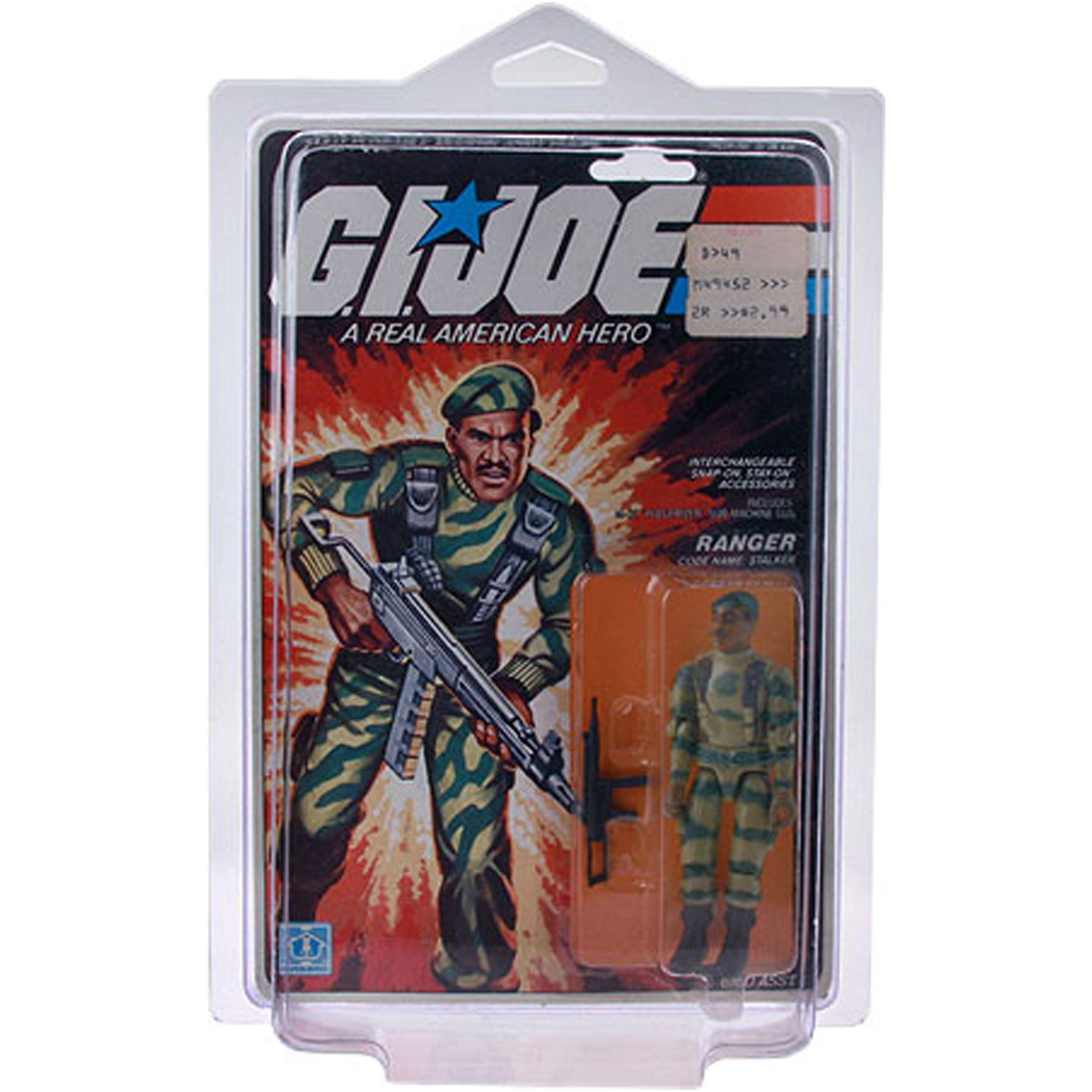 Protech STAR2 Star Case Storage/Display for Deep Bubble Vintage and Modern Standard Style Star Wars Carded Figure, 6" W x 9" H x 2.625" D, 3-Pack