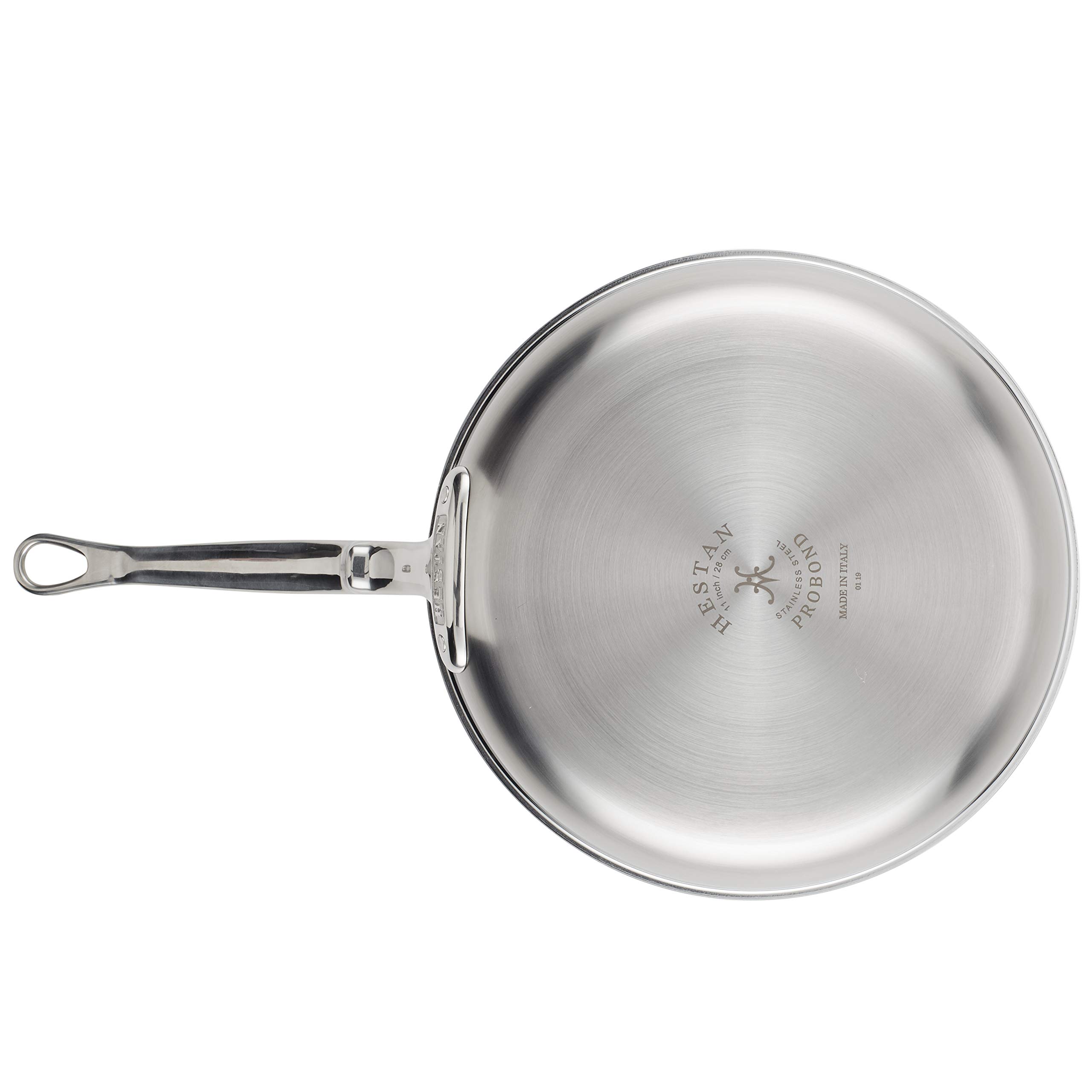 Hestan - ProBond Collection - Professional Clad Stainless Steel Frying Pan, Induction Cooktop Compatible, 11-Inch