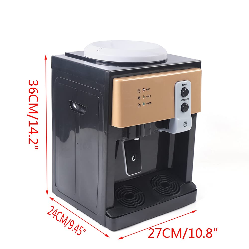 Countertop Water Dispenser Top Loading Hot Cold Water Cooler Drinking Machine Water Bottle Dispenser