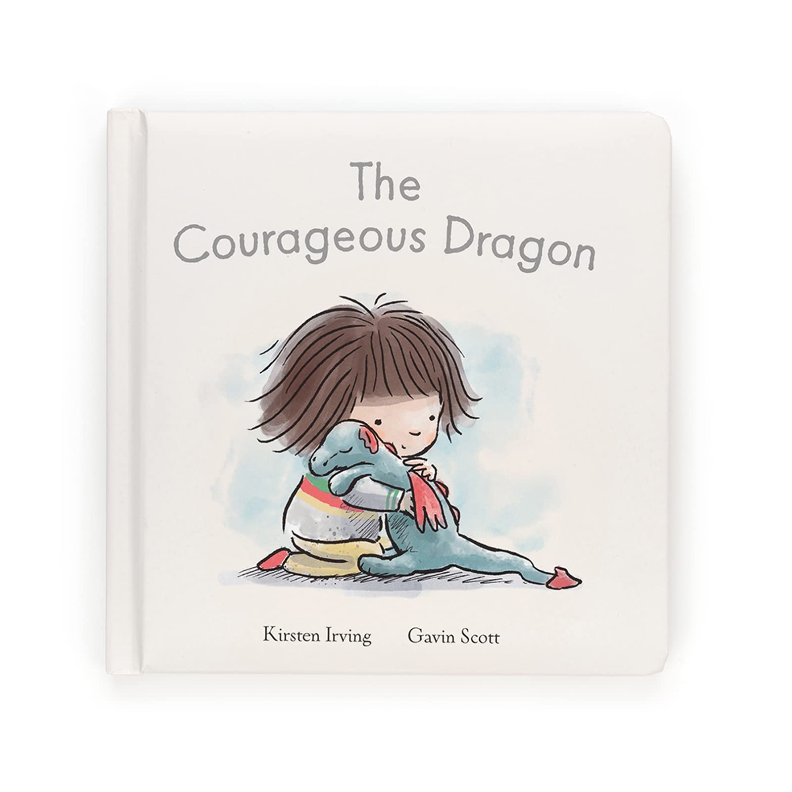 Jellycat The Courageous Dragon: A Baby Board Book Children's Book | Baby Gift