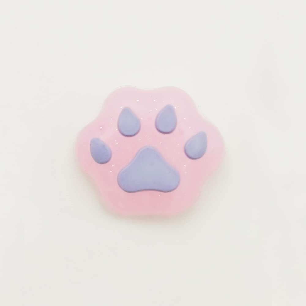 Cute Cat Claw Thumb Grip Cap Silicone Soft Protective Cover Controller Thumbstick Case for Quest 3/ Quest 2 VR Controllers