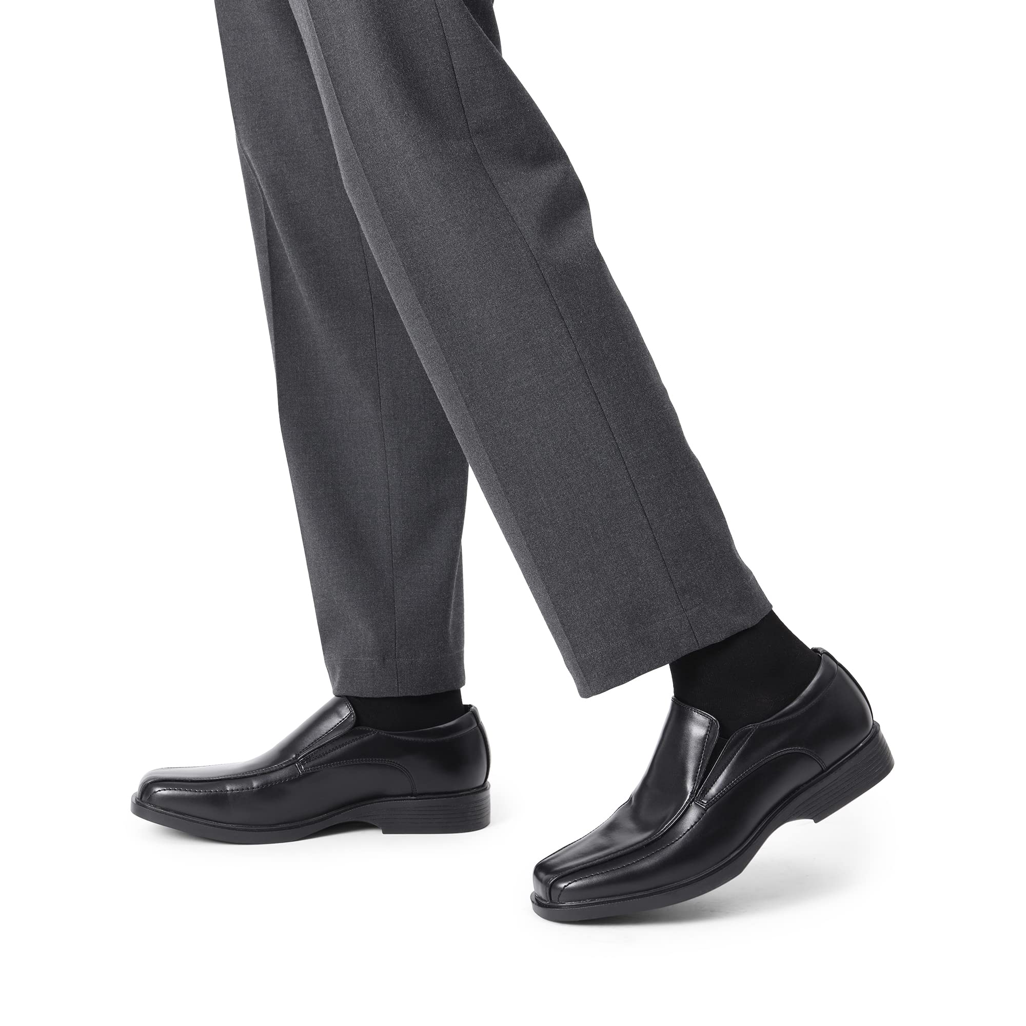 Bruno Marc Mens Leather Lined Dress Loafers Shoes, 5-black - 8 (Cambridge-05)