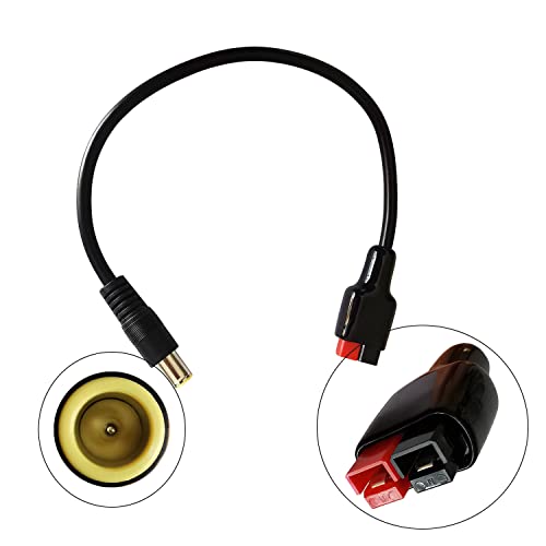 Faoyliye 16AWG Wire 45A Connector to DC 8mm Adapter Cable,for Solar Panel Goal Zero Yeti, 45A Connector Compatible with Anderson Powerpole - 1ft/30cm