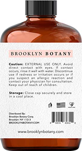 Brooklyn Botany Peppermint Essential Oil - Huge 4 Fl Oz - 100% Pure and Natural - Premium Grade with Dropper - for Aromatherapy and Diffuser
