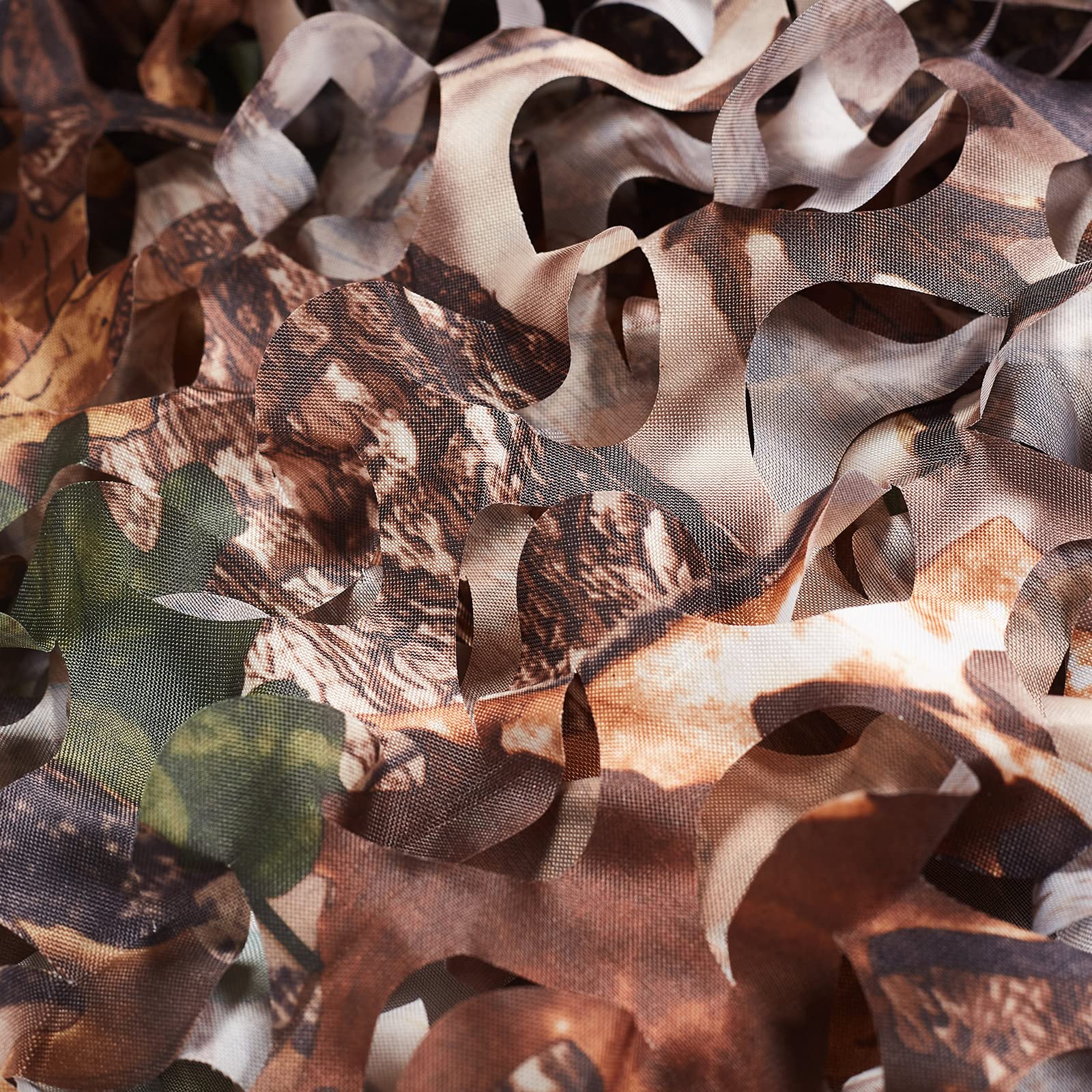 Camo Netting, Bulk Roll Camouflage Netting Desert Army Camo 5 x 6.56 ft, Military Hunting Mesh Nets Free Cutting for Hunting Blind Sunshade Shooting Theme Party Decoration