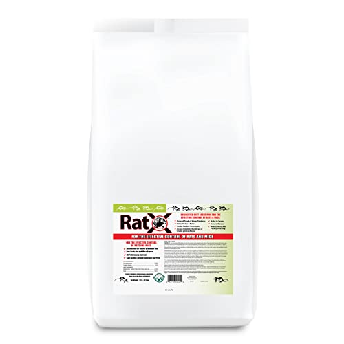 EcoClear Products 620103, RatX All-Natural Non-Toxic Humane for Rat and Mouse, 25 lb. Bag