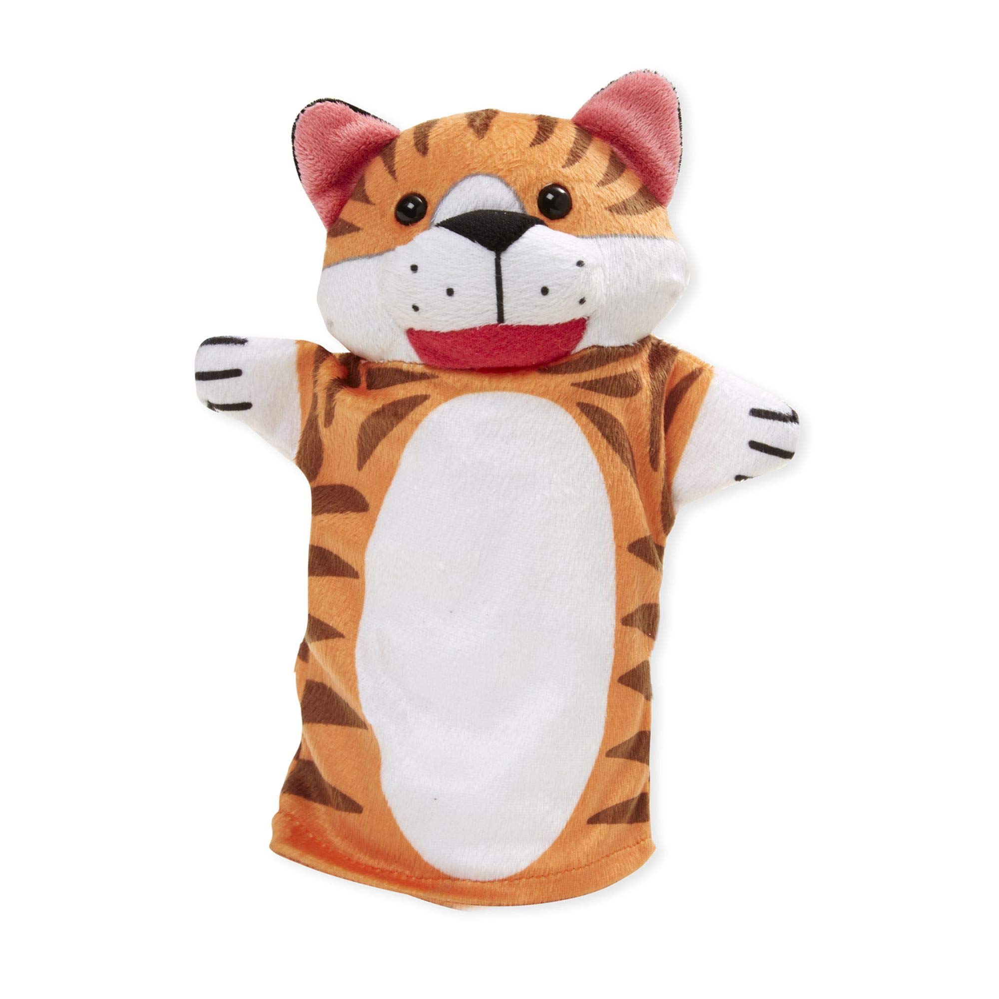 Melissa & Doug Zoo Friends Hand Puppets Puppets and Theaters Themed Puppet Sets 3+ Gift for Boy or Girl