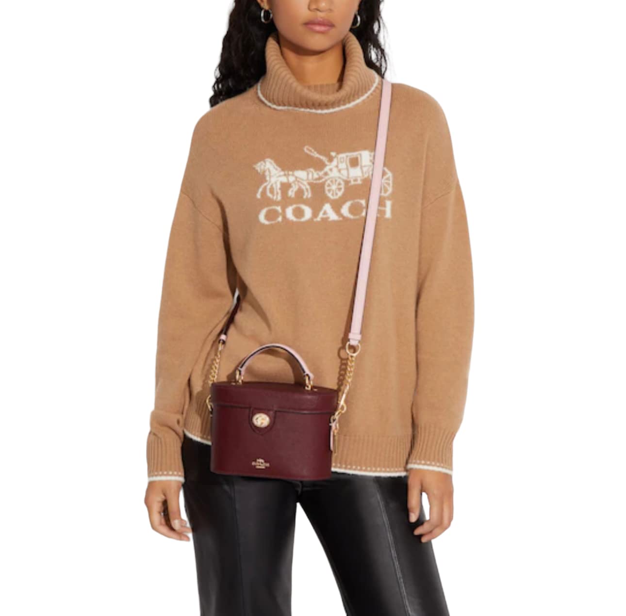 COACH Kay Crossbody With Glitter